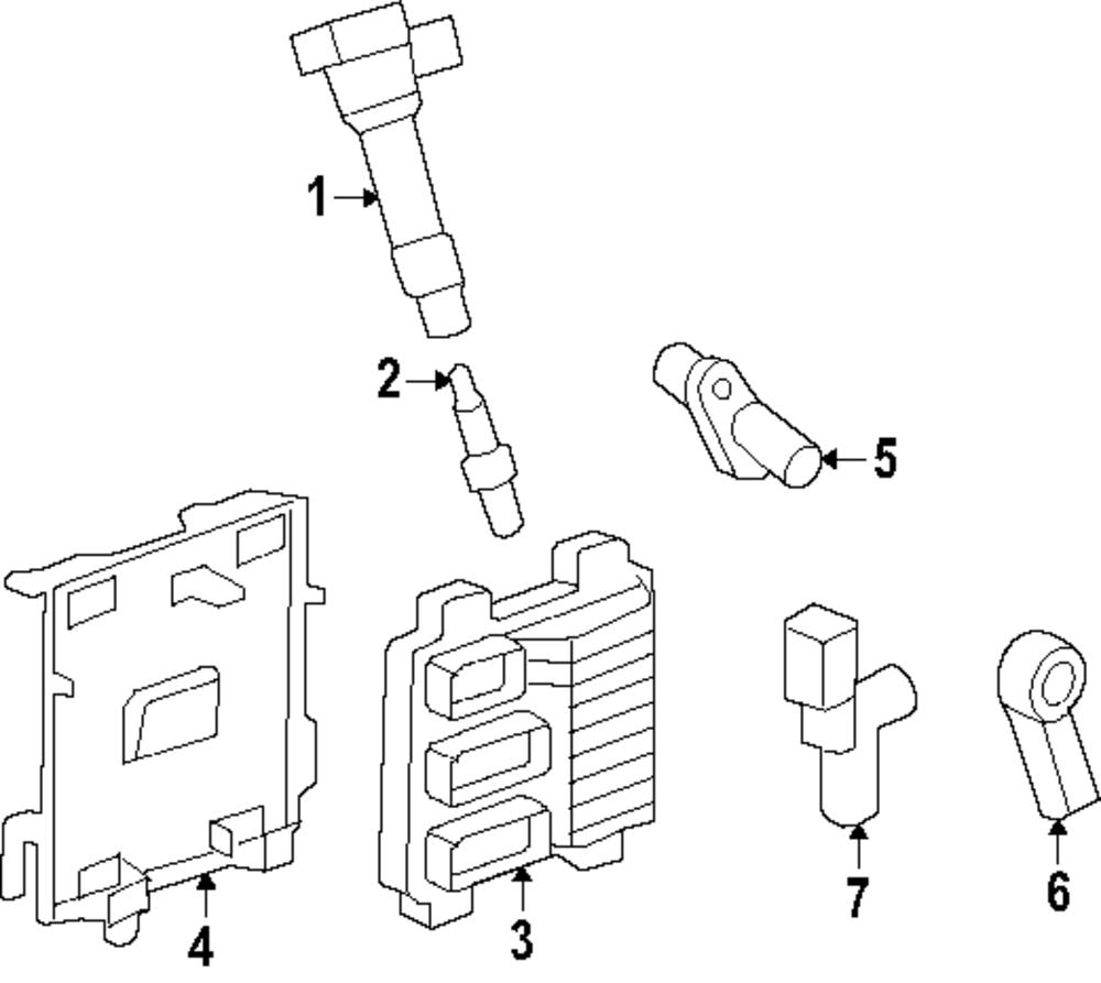 2024-2025 GM Ignition Coil 12696103 | Chevy Parts Pros
