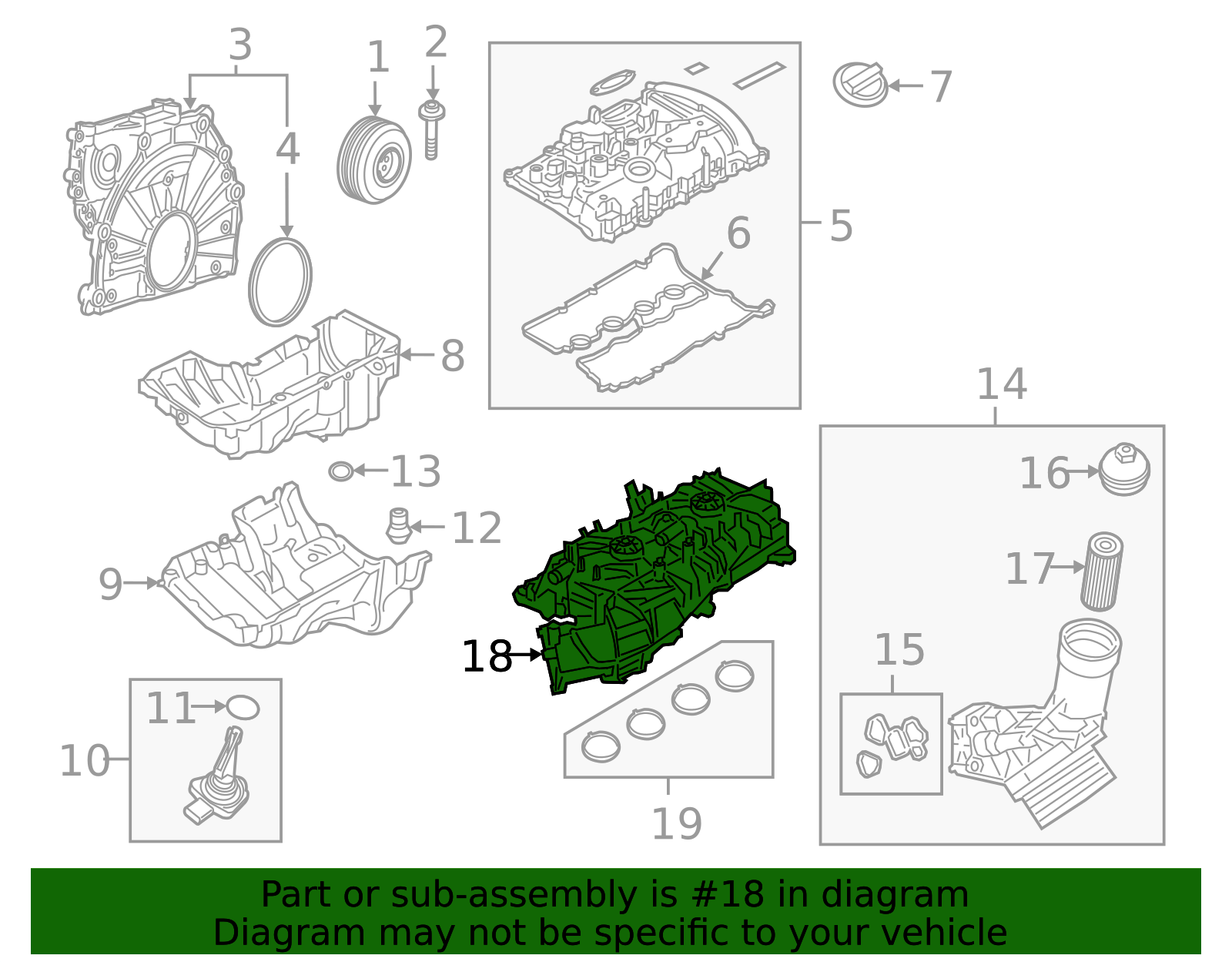 2019-2025 BMW Intake Manifold 11-61-8-647-975 | BMW OEM Parts