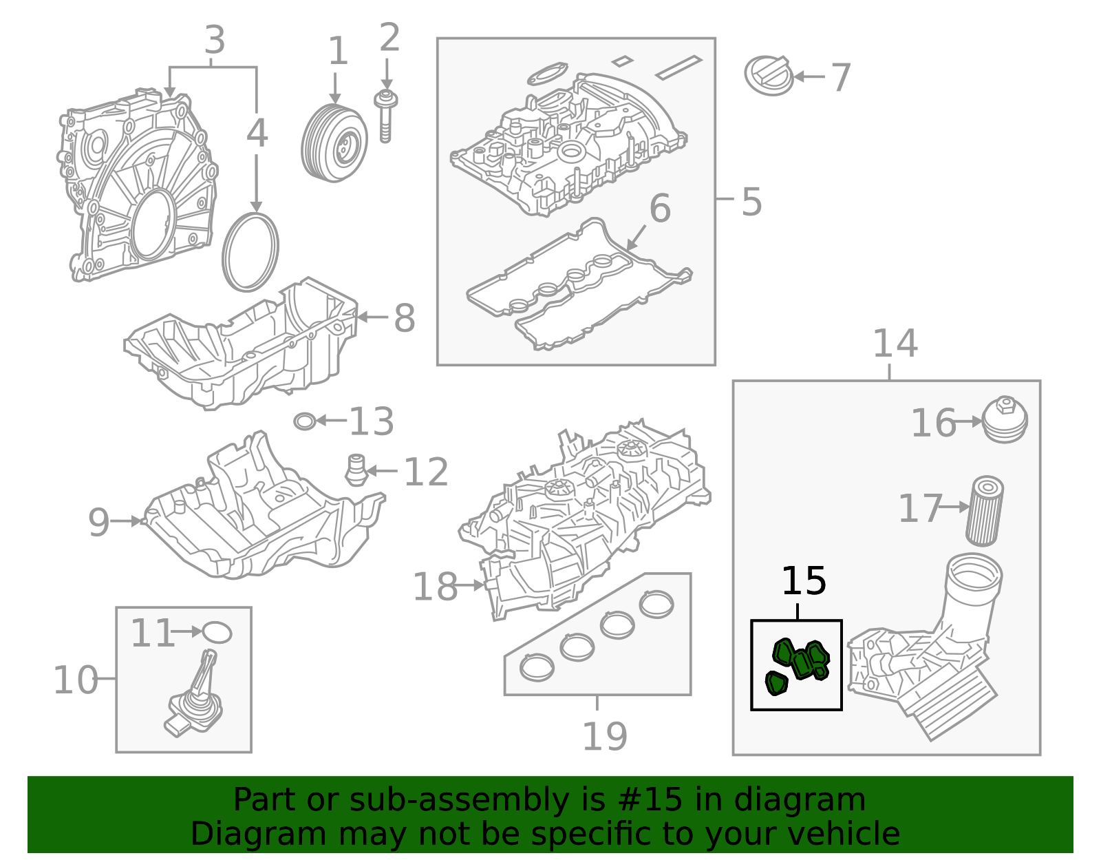 2019-2025 BMW Oil Filter Housing Gasket 11-42-9-886-567 | OEM Parts Online