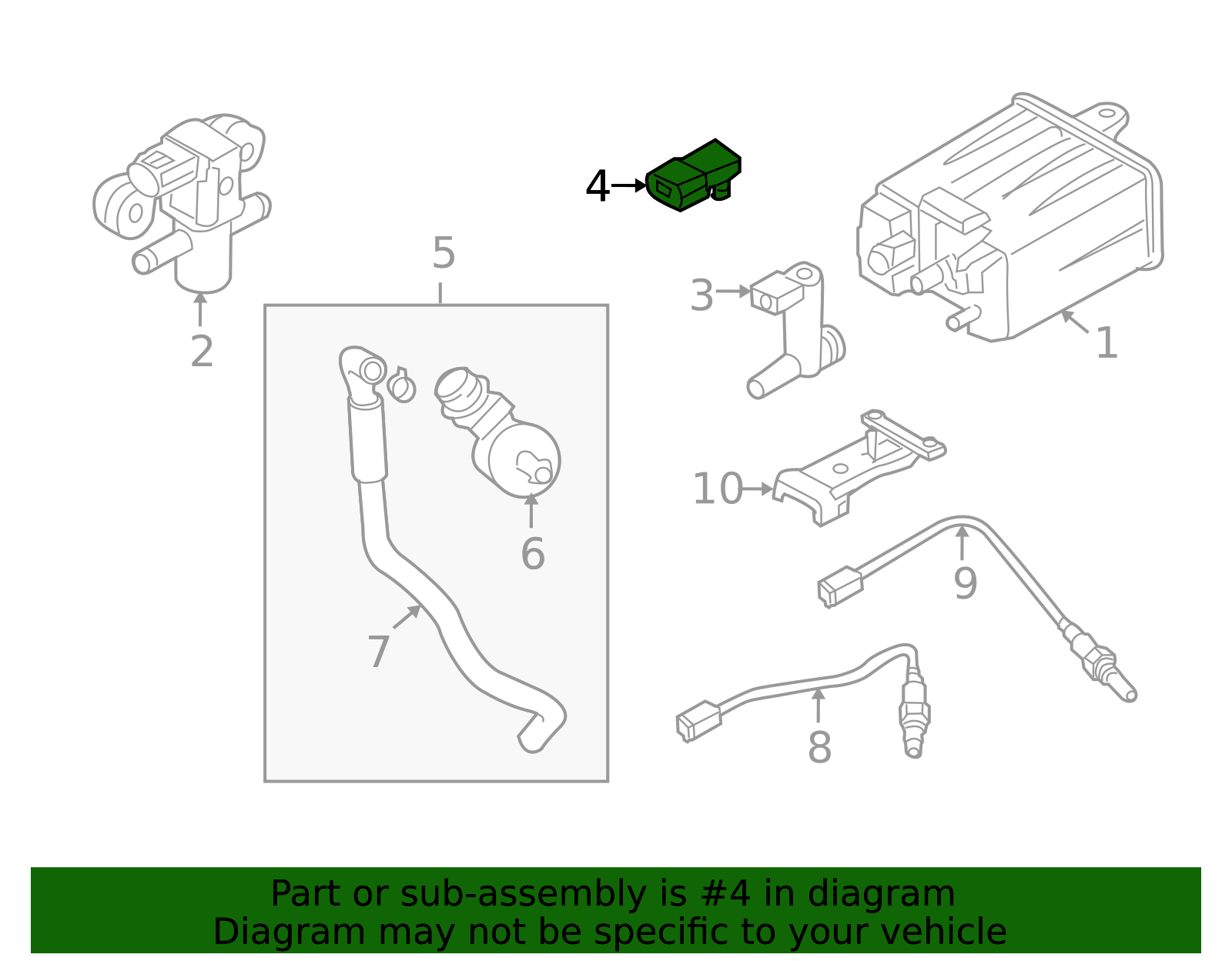 2008-2019 INFINITI M.A.P Sensor 22365EY00C | Infiniti Parts Online