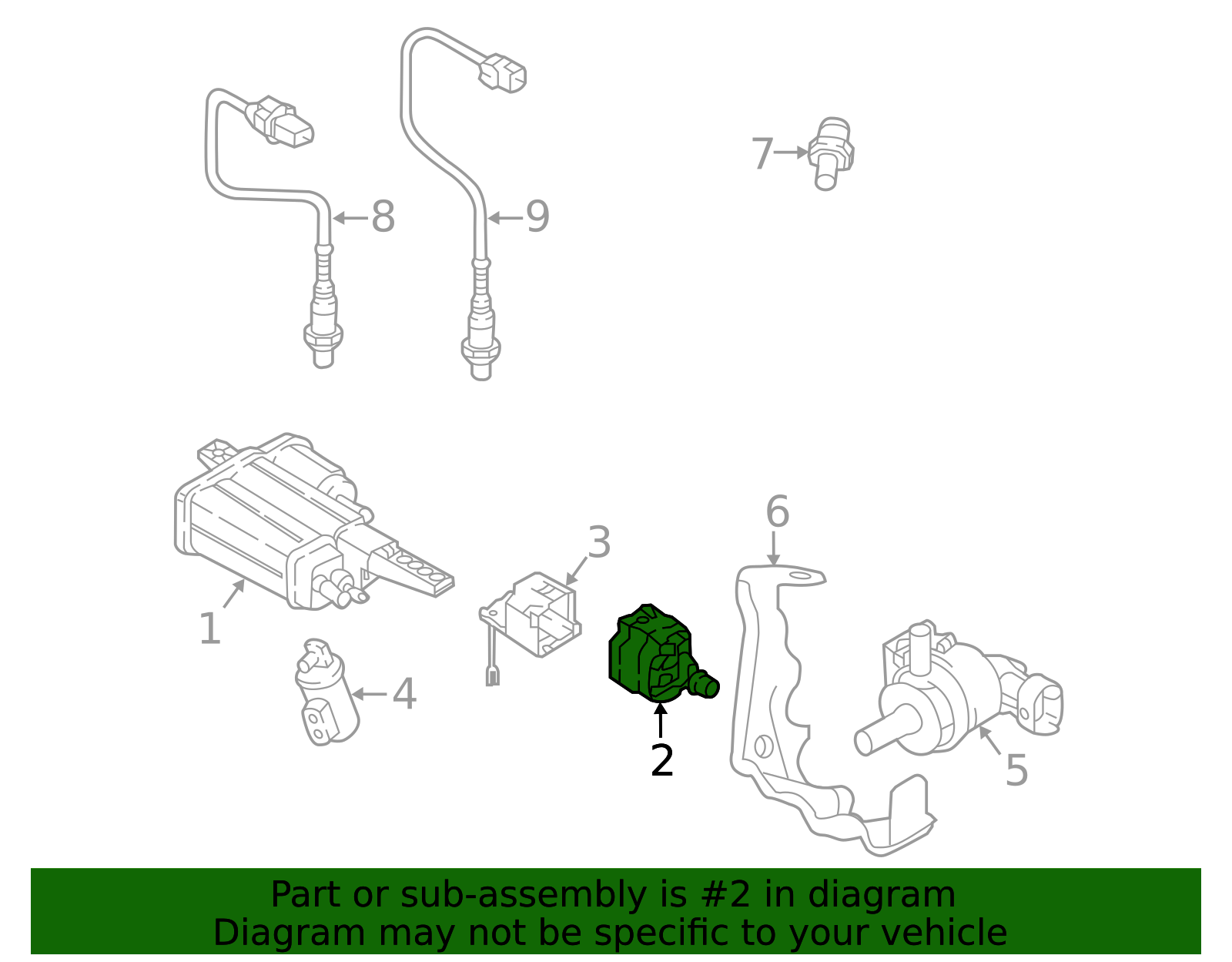 31480-E6800 - High-Quality Evaporative Emissions System Pressure Sensor ...