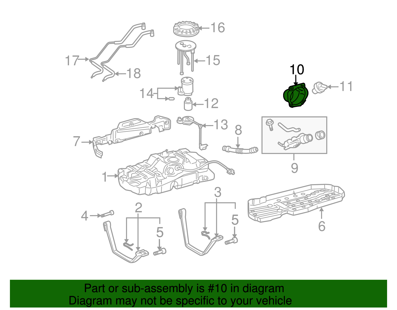 77290-0C030 - Fuel Pocket - 2003-2006 Toyota Tundra | Nucar Toyota of ...