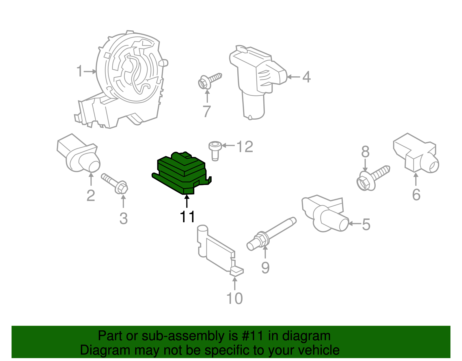 OEM Ford Control Module For 2015-2019 Ford - Part No. CK4Z-14B321-E ...