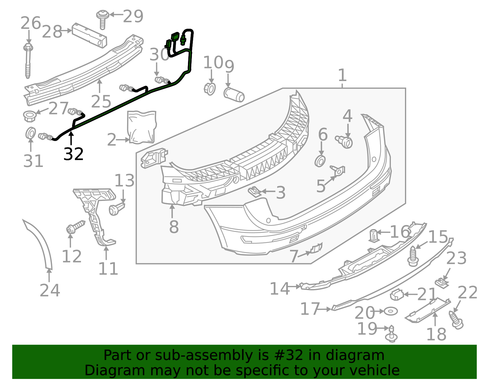 Wire Harness 8R0-971-104-CJ | OEM Parts Online