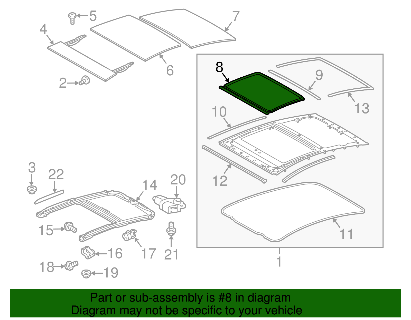 63251-47010 - Weatherstrip 2010-2015 Toyota | Longo Toyota Parts