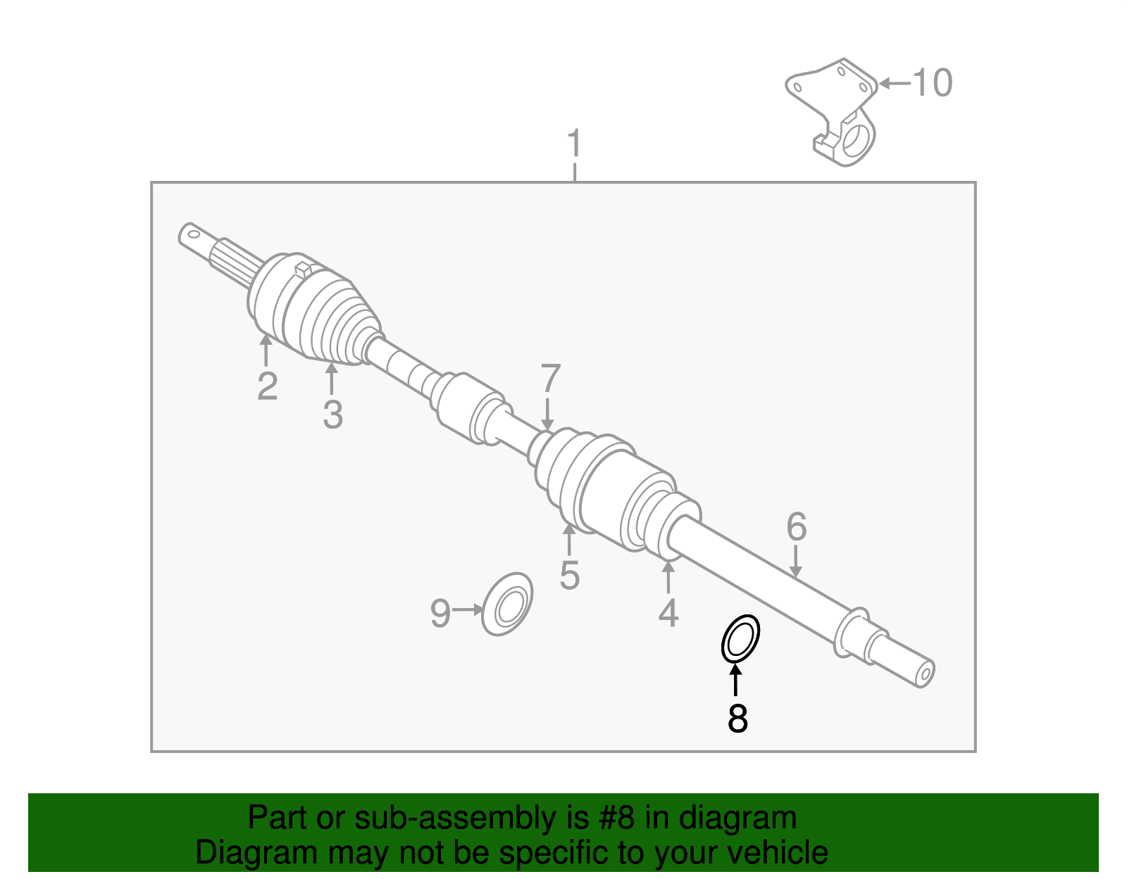 39752-3KA0A - Dust Seal 2018-2020 Infiniti QX60 | Infiniti of Orland Park
