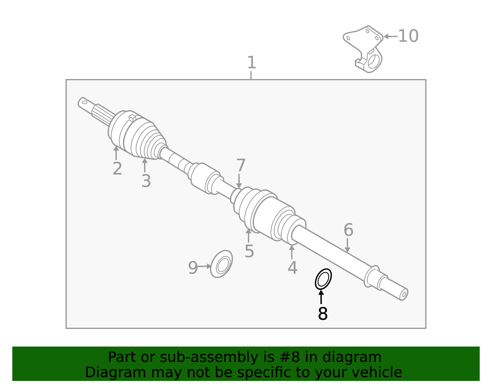 397523KA0A - Dust Seal 2018-2020 INFINITI QX60 | Infiniti of Orland Park
