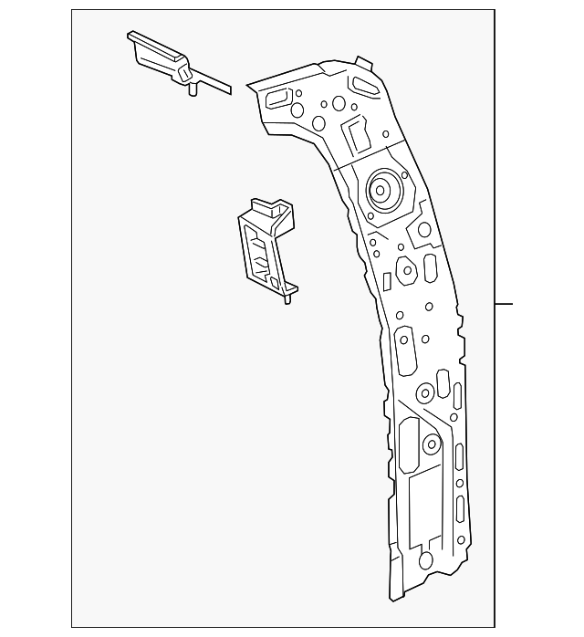 2019-2025 GM Inner Lock Pillar 85126282 | Capital Chevy Parts