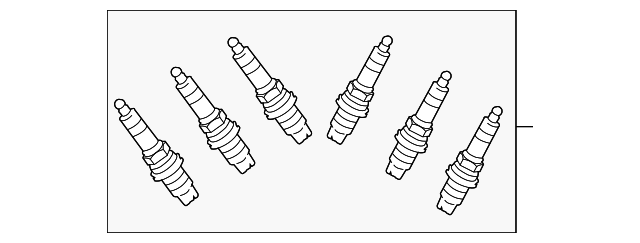 2005-2012 Hyundai Spark Plug 27410-23700 | OEM Parts Online