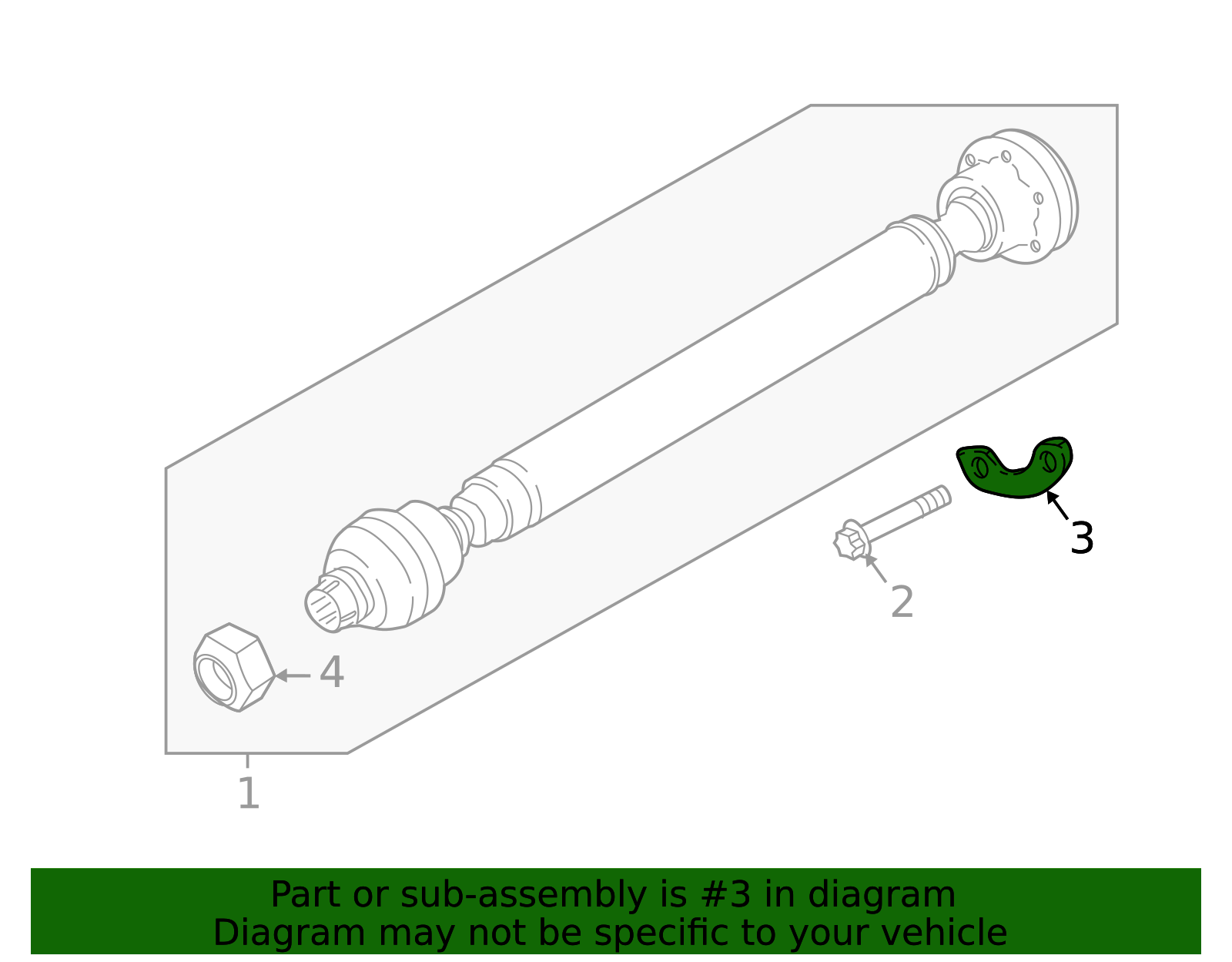 2017-2023 Land Rover Drive Shaft Washer TYF500010 | JaguarParts.com