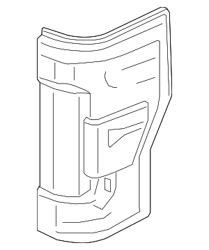 2017-2019 Ford Tail Lamp KC3Z-13405-B | OEM Parts Online