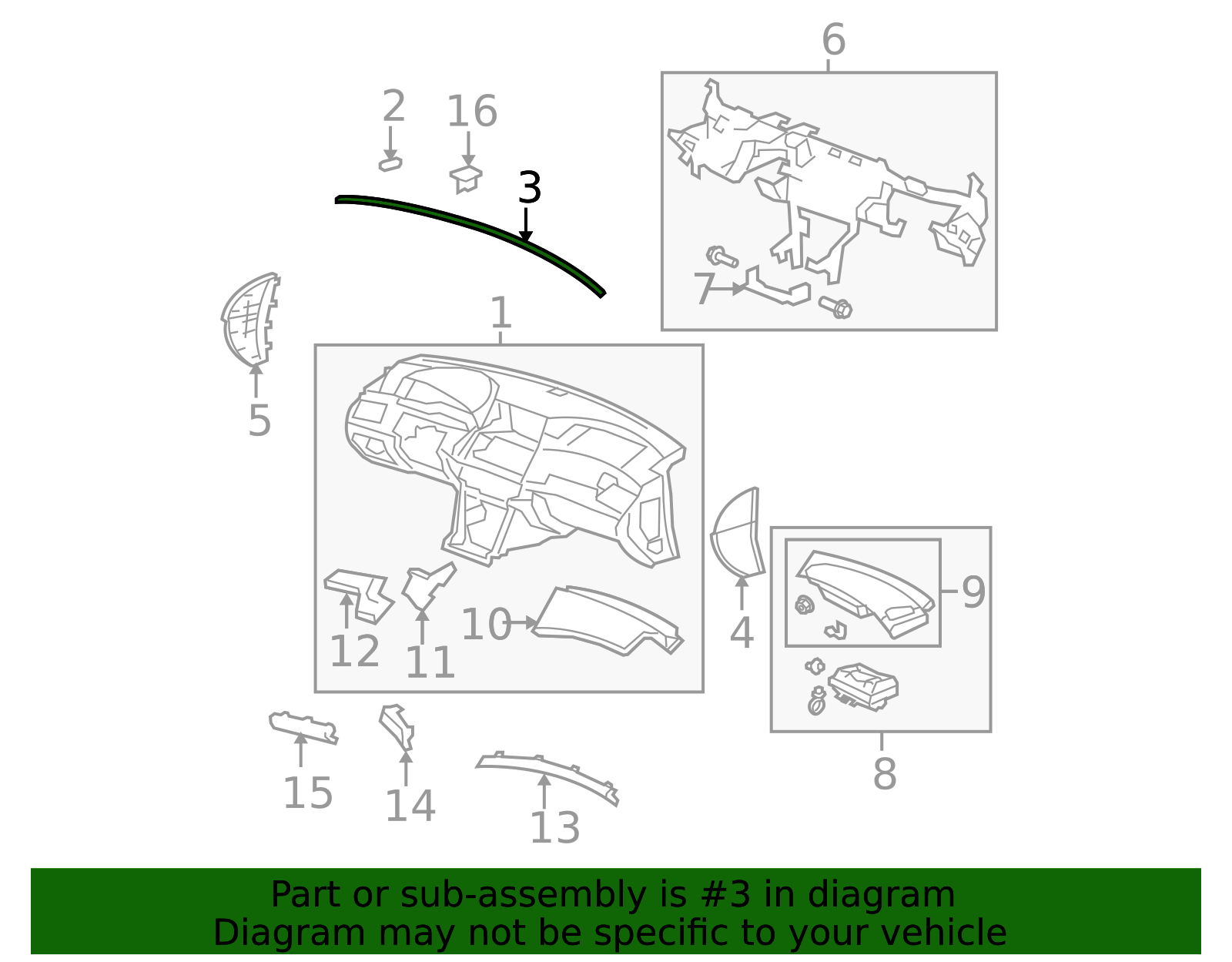2008-2015 Honda Seal 77466-TA0-A00 | Cheaper Honda Parts
