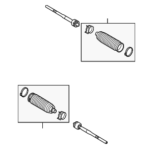 2016-2020 Ford | Inner Tie Rod | GG1Z-3280-A | Walls' Ford Parts