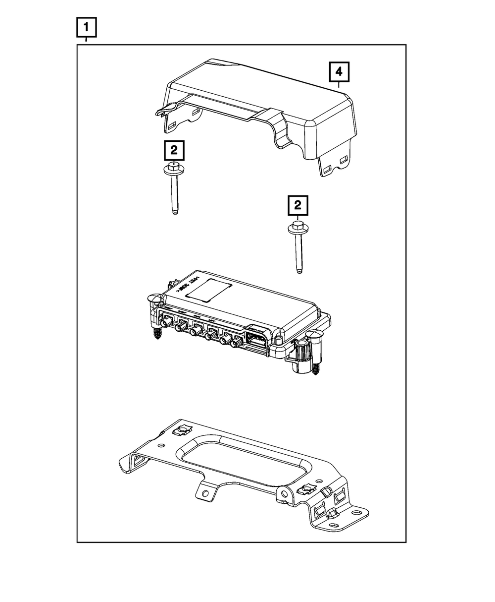 2023-2024 Ram Camera Processor Module 56029967AF | Mopar.com National ...