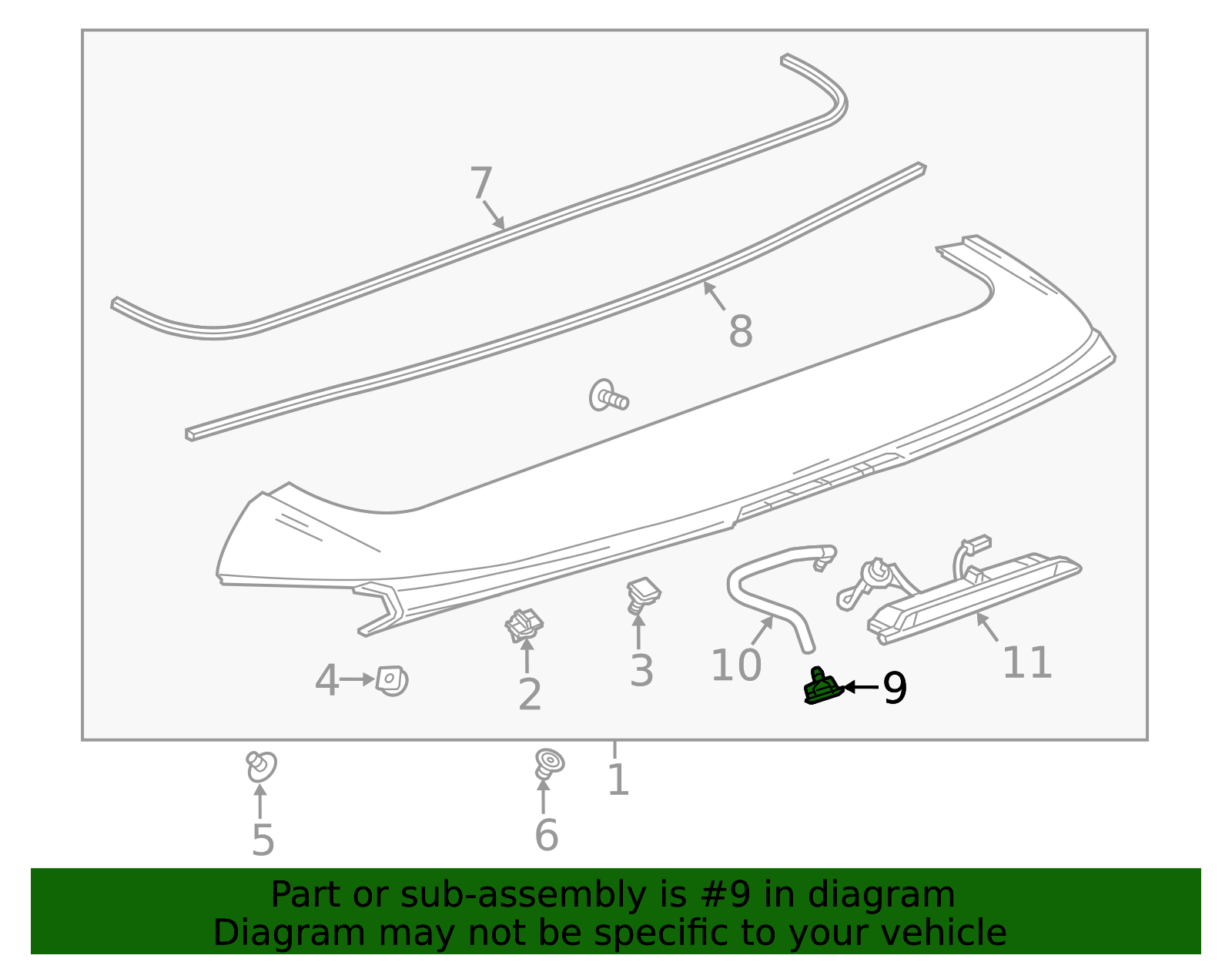 2013-2022 GM Washer Nozzle 42766969 GM | GMPartsDirect.com