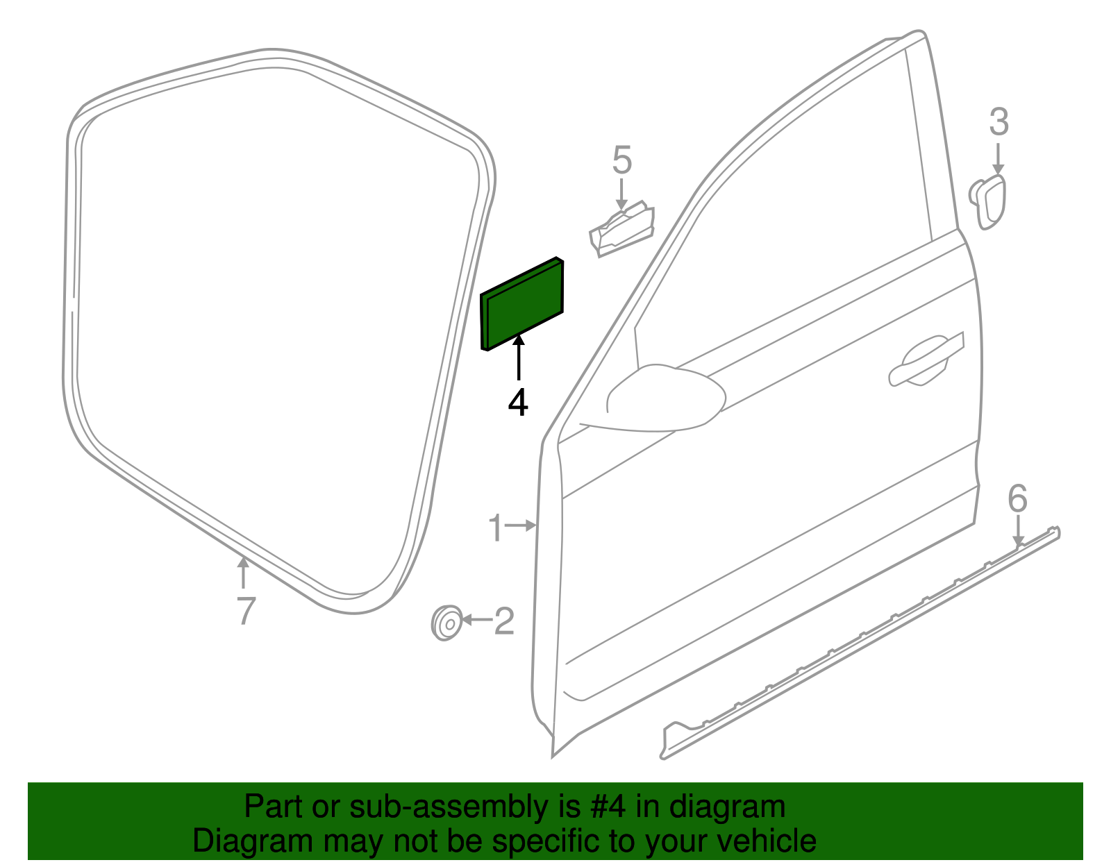 1999-2025 Volkswagen Sound Absorber D-378-500-A2 | OEM Parts Online