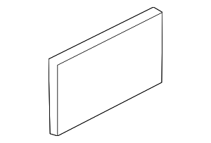 1999-2025 Volkswagen Sound Absorber D-378-500-A2 | VW Direct Auto Parts