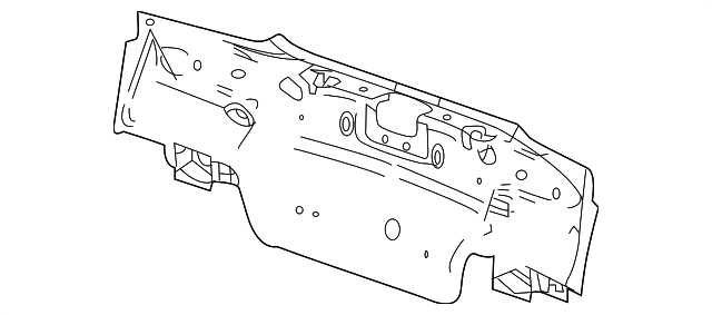 2013-2016 Chevrolet Rear End Panel 23463526 | Courtesy Parts