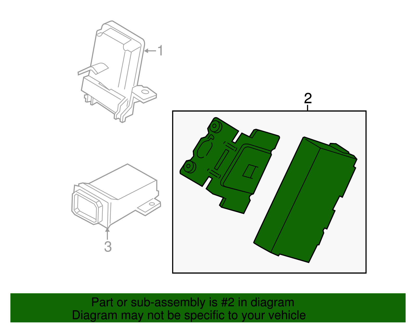 2015-2023 Ford Control Module FL3Z-19H332-D | OEM Parts Online
