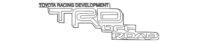 2005-2011 Toyota Tacoma 2005-2011 Toyota Tacoma - Decal 75996-04050-D0 ...