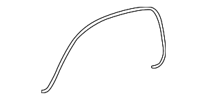 2005-2015 Toyota Tacoma Wheel Arch Flare Gasket 75659-04040 | OEM Parts ...