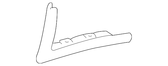 2005-2015 Toyota Tacoma Lower Molding 75641-04010 | Toyota Parts Center