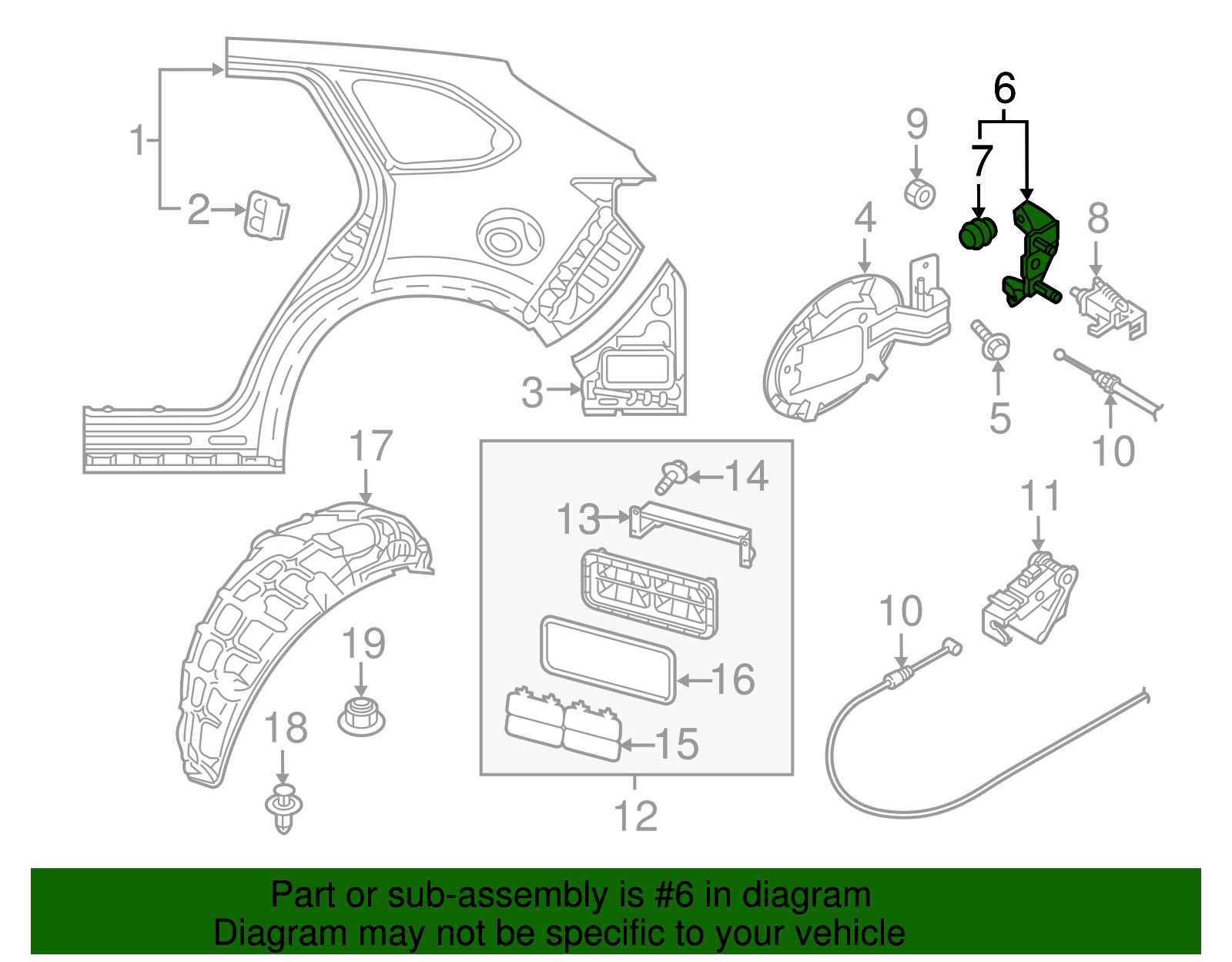2004-2025 Mazda Opener Assembly Bracket GS1D-56-83XA | OEM Parts Online
