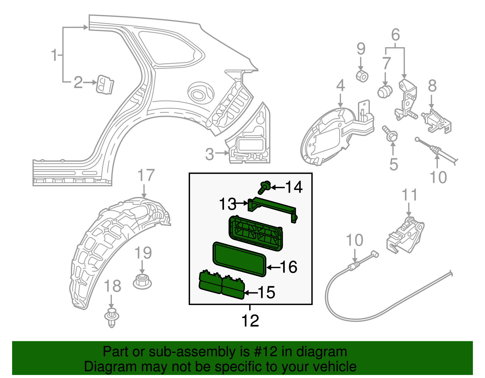 TK48-51-920B - Pressure Vent 2016-2023 Mazda CX-9 | Florida Mazda Parts
