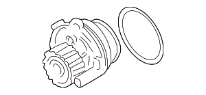 06A-121-012-G - Water Pump Assembly 1998-2015 Volkswagen | Wolfsburg ...