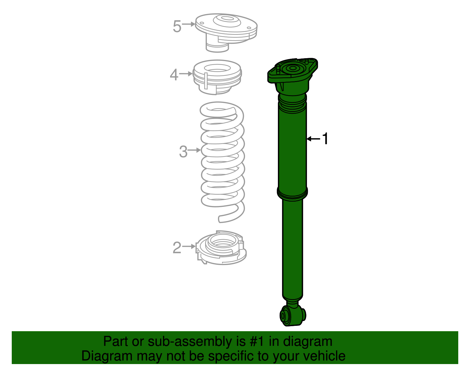 205-320-69-30 - Shock Absorber 2017-2023 Mercedes-Benz | Mercedes-Benz ...