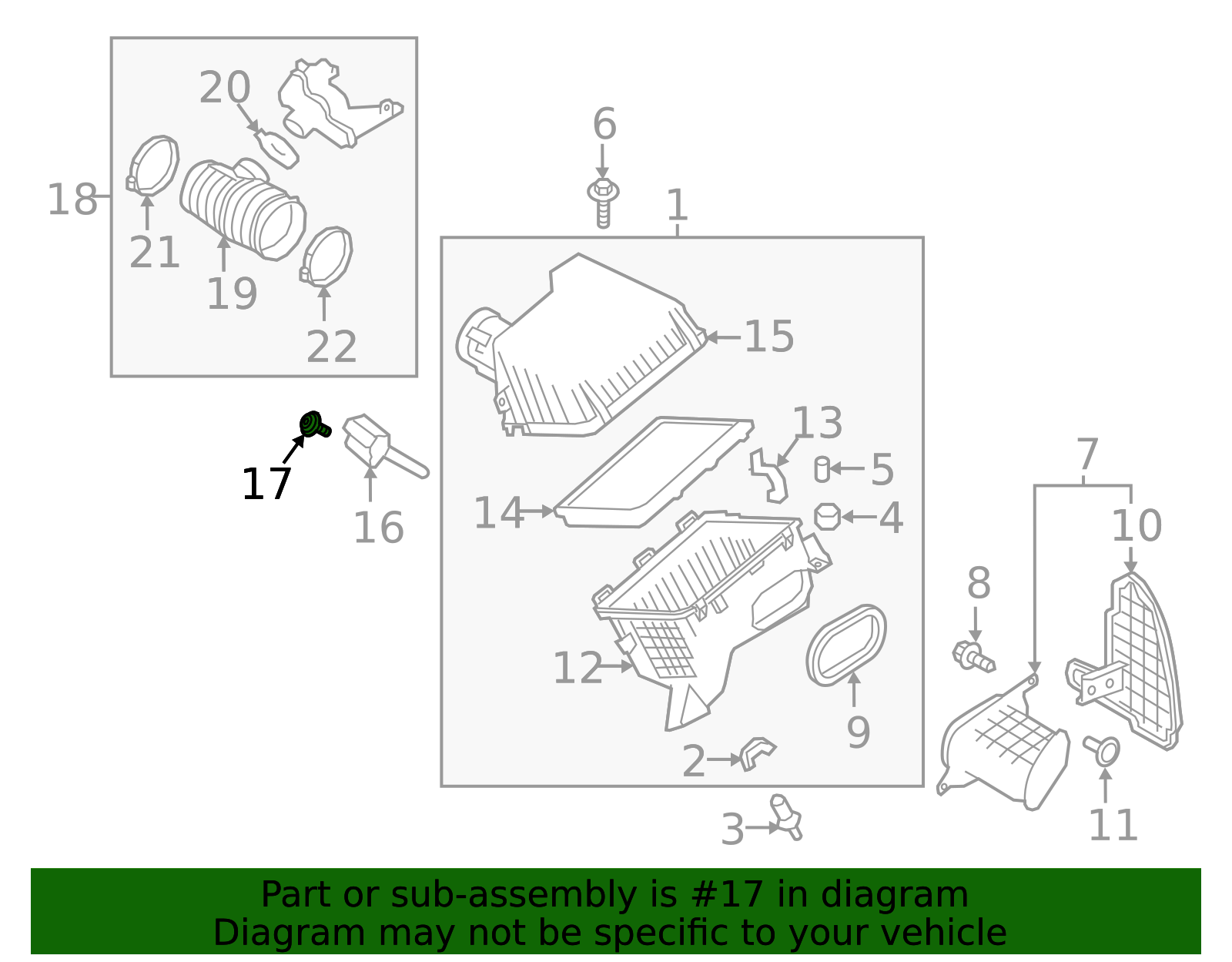 2016-2025 Nissan Air Mass Sensor Screw 08310-41225 | TascaParts.com