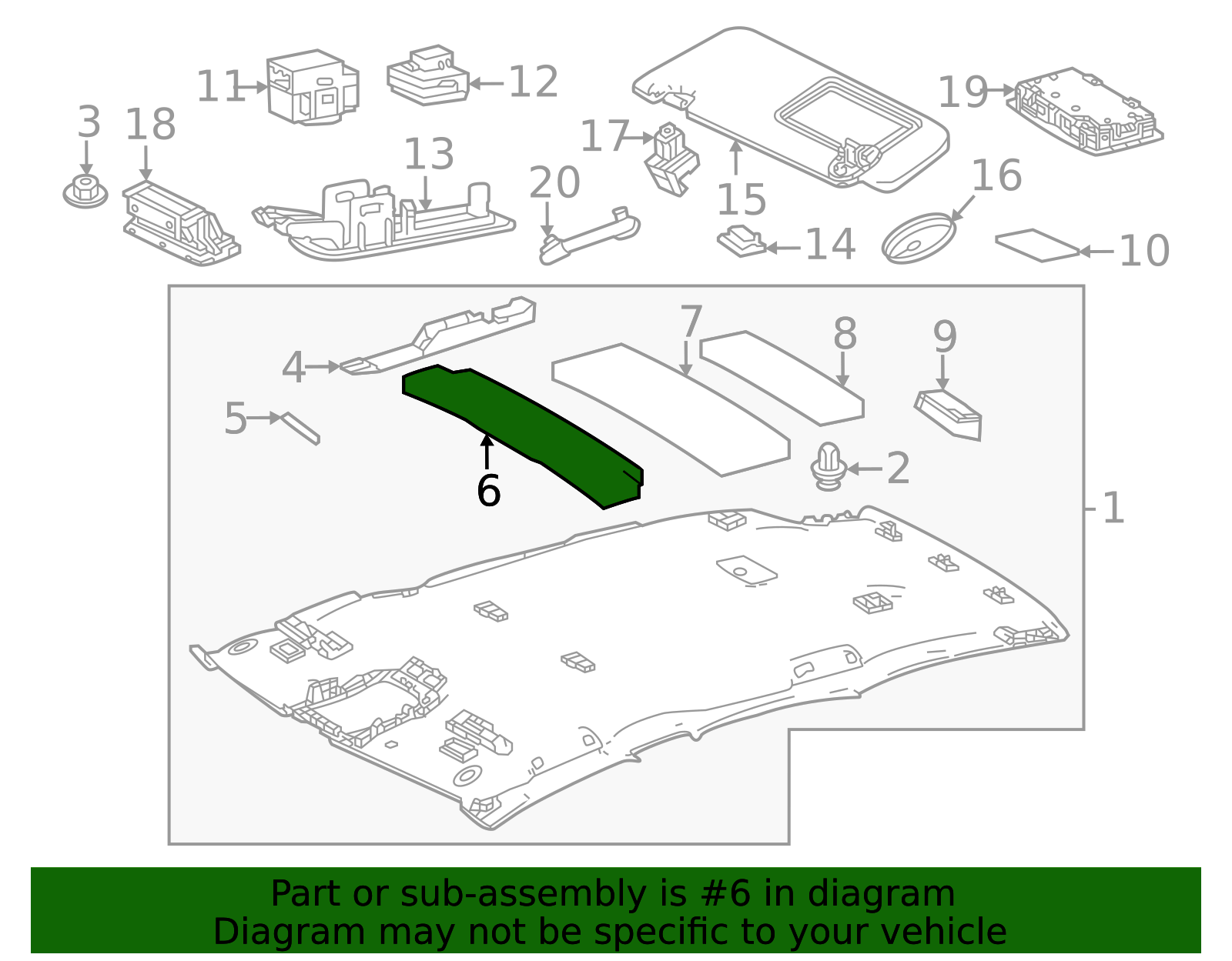 Pad 63341-F6010 | OEM Parts Online