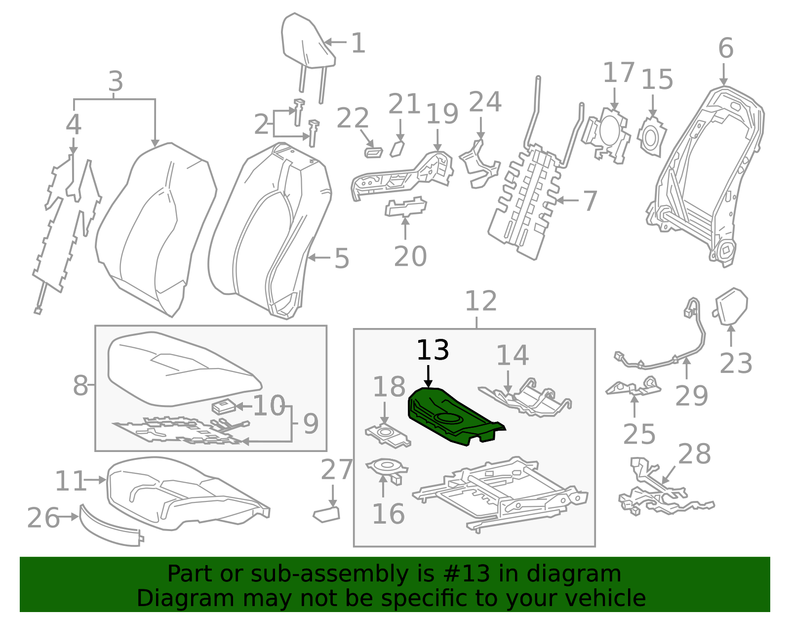 2020-2025 Toyota Camry Support Panel 71703-07020 | Toyota Parts Center