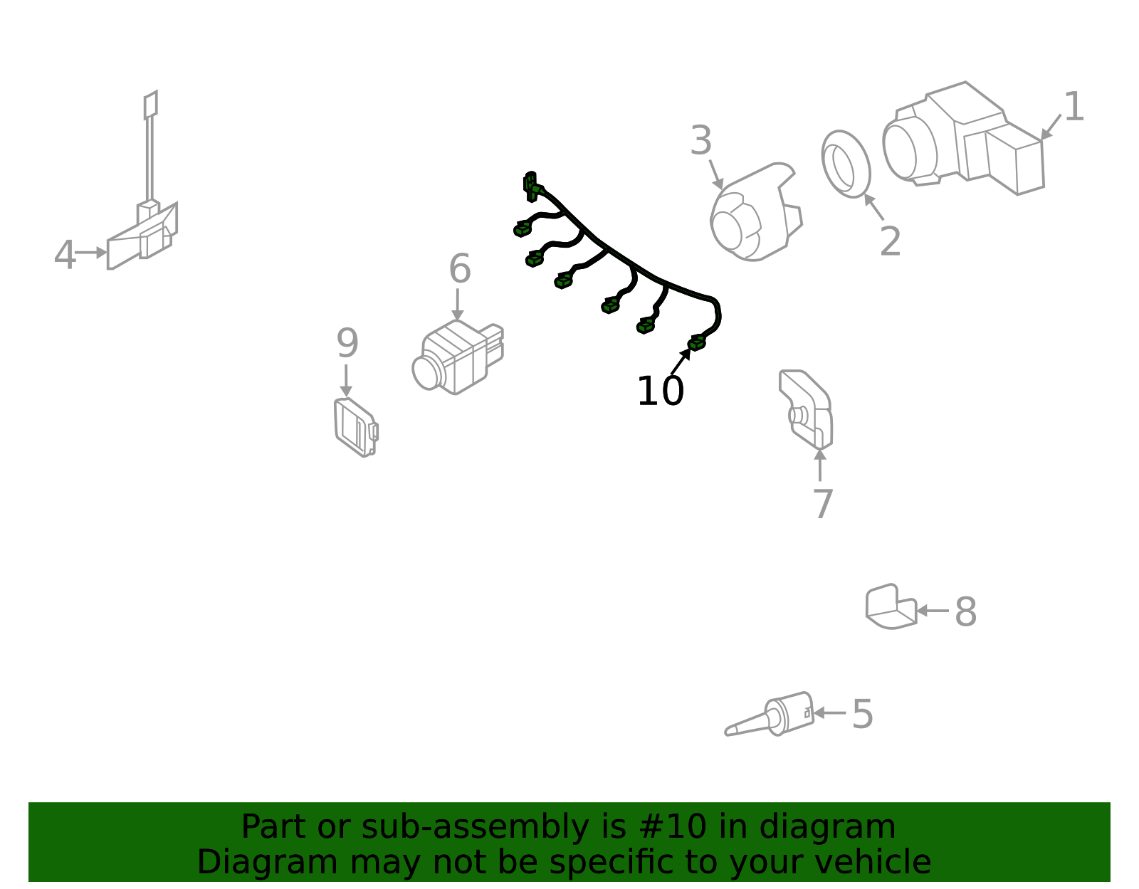 167-540-38-37 - Harness 2020-2023 Mercedes-Benz | Mercedes-Benz Premier ...
