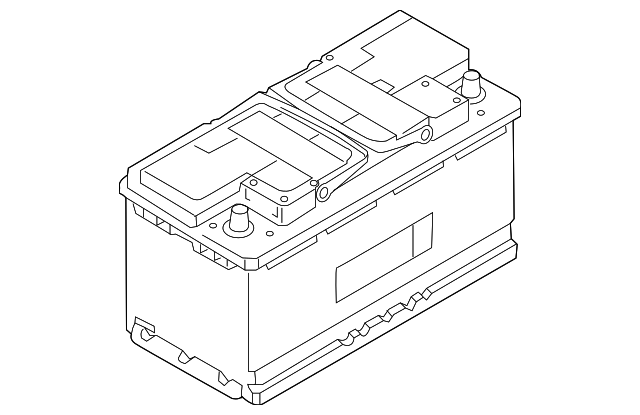 2015-2025 Land Rover Vehicle Battery 429123482 | OEM Parts Online