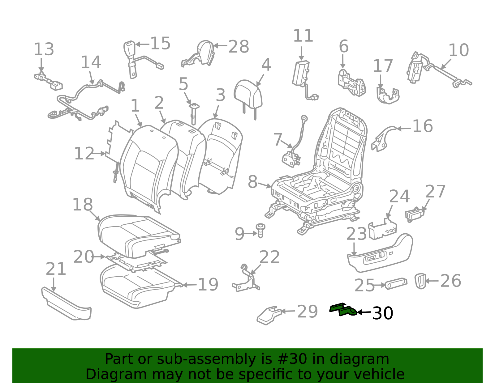 72158-60080-C0 - 2013-2020 Toyota Land Cruiser - Track End Cover ...