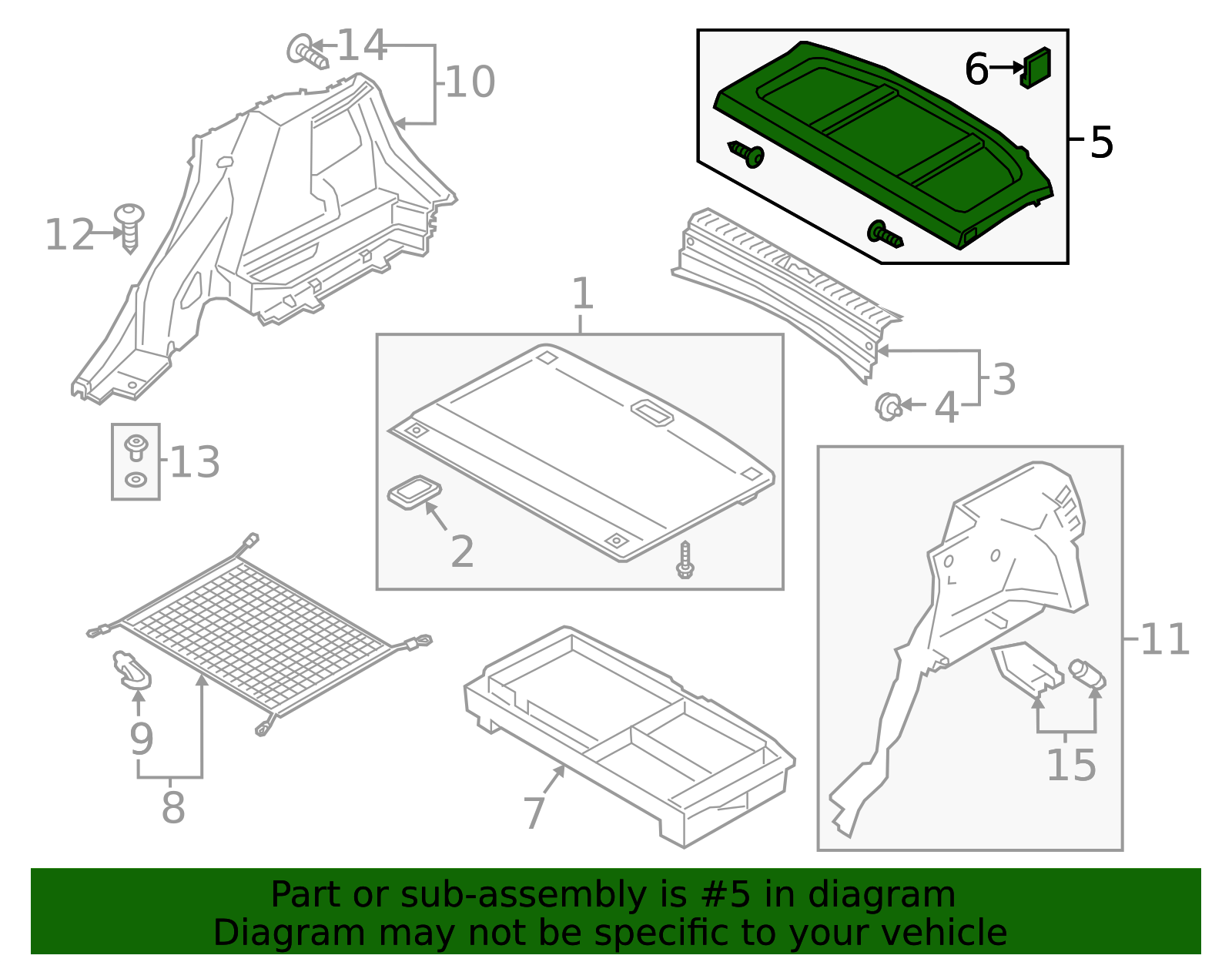 2018-2023 Hyundai Cargo Cover 85930-J9000-TRY | HyundaiParts.Online