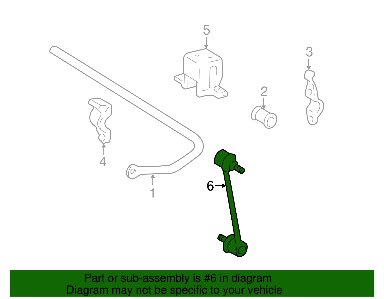 1999-2003 Lexus RX300 Stabilizer Link 48830-32040 | OEM Parts Online