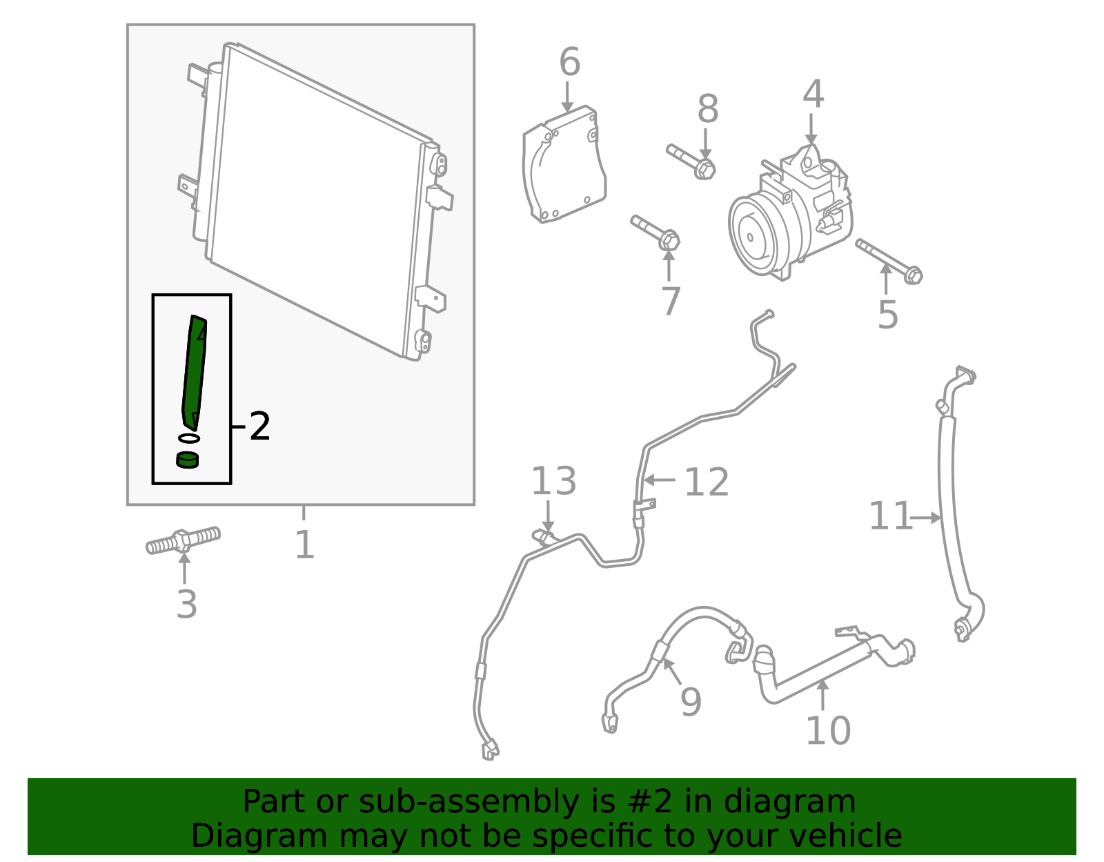 XR828836 - High-Quality A/C Receiver Drier for 2000-2015 Jaguar ...