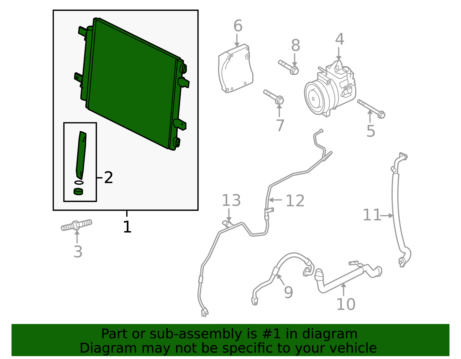 Condenser XR856373 | JaguarParts.com