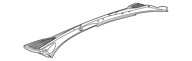 2023-2024 Volkswagen ID.4 Cowl Grille 11K-819-403-9B9 | OEM Parts Online