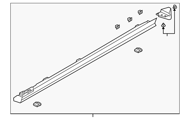 BDTS-51-P40D-PR - 2019-2024 Mazda 3 - Rocker Molding | Mazda Part Direct