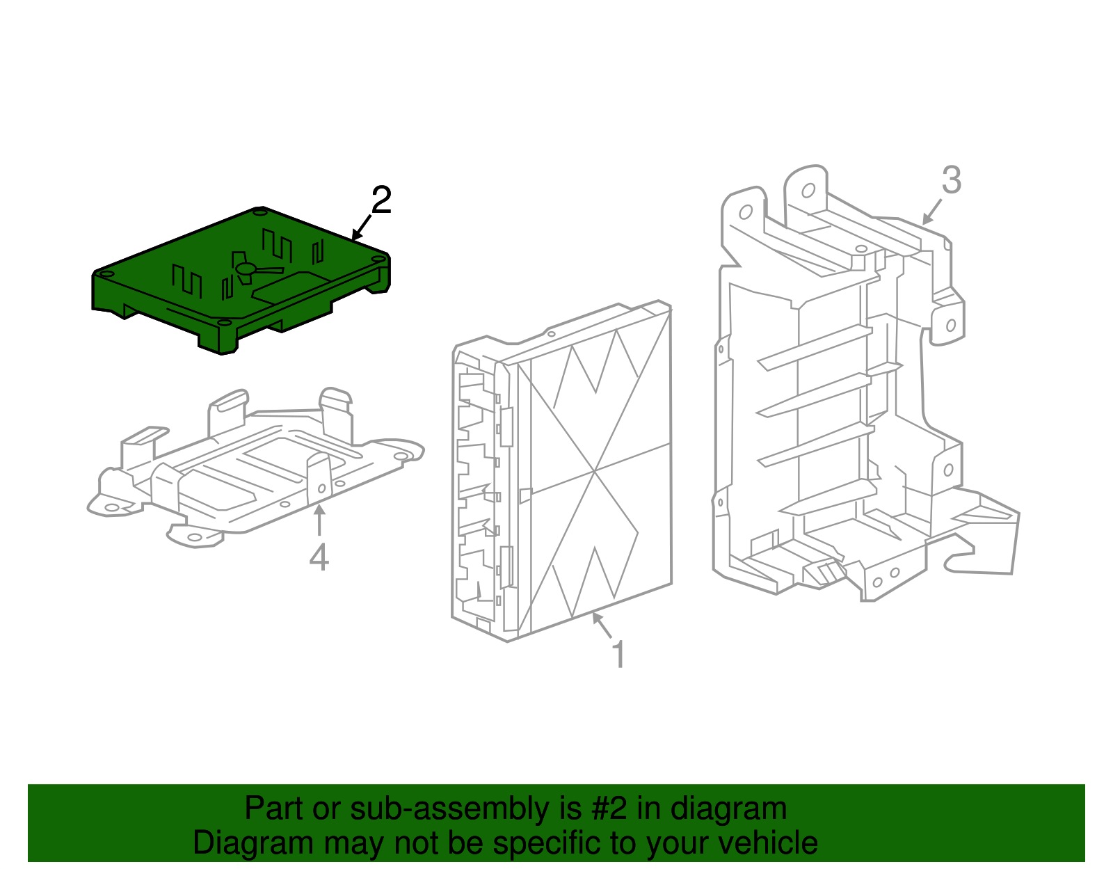 OEM GM Ecm For 2017-2021 Chevrolet Bolt EV - Part No. 24291203 | Karl ...