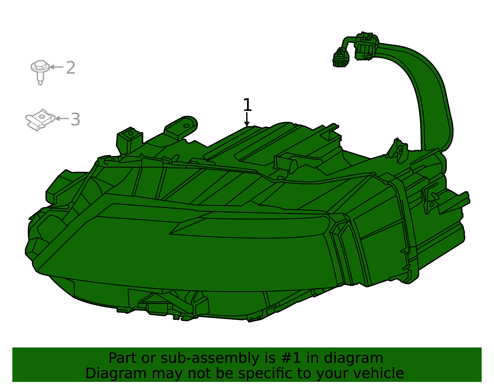 2021-2024 Nissan Rogue Headlamp Assembly 26010-6RR0D | Nissan Parts Central