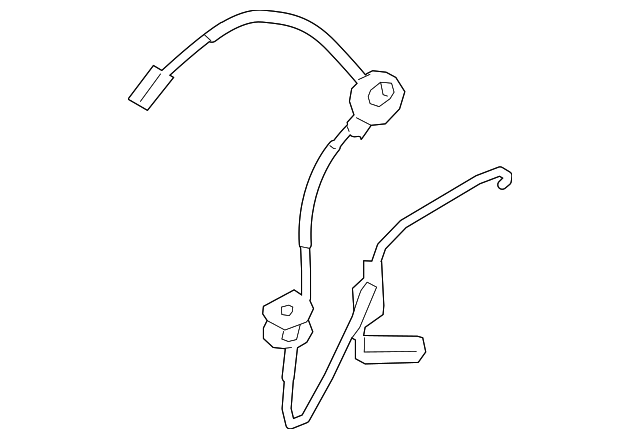 2020-2021 Kia Forte | ABS Sensor | 58960-M6500 | Kia Auto Parts