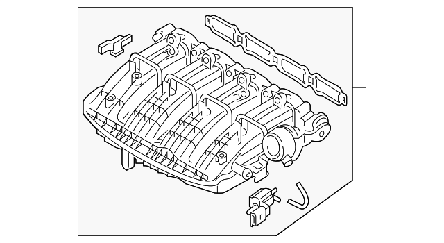 2015-2025 Volkswagen Intake Manifold 06L-133-201-ES | VW Direct Auto Parts
