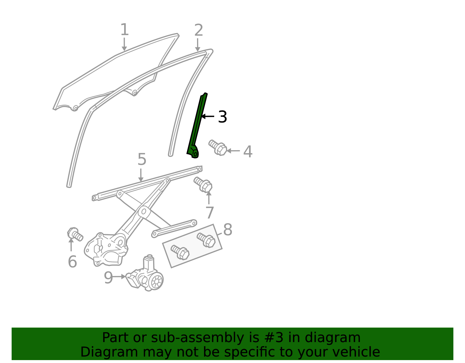 Window Channel - Smooth Window Travel | AutoNation Parts