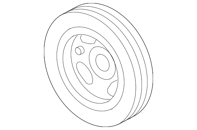 2010-2014 Hyundai Genesis Coupe Crankshaft Pulley 23124-2C050 | OEM ...