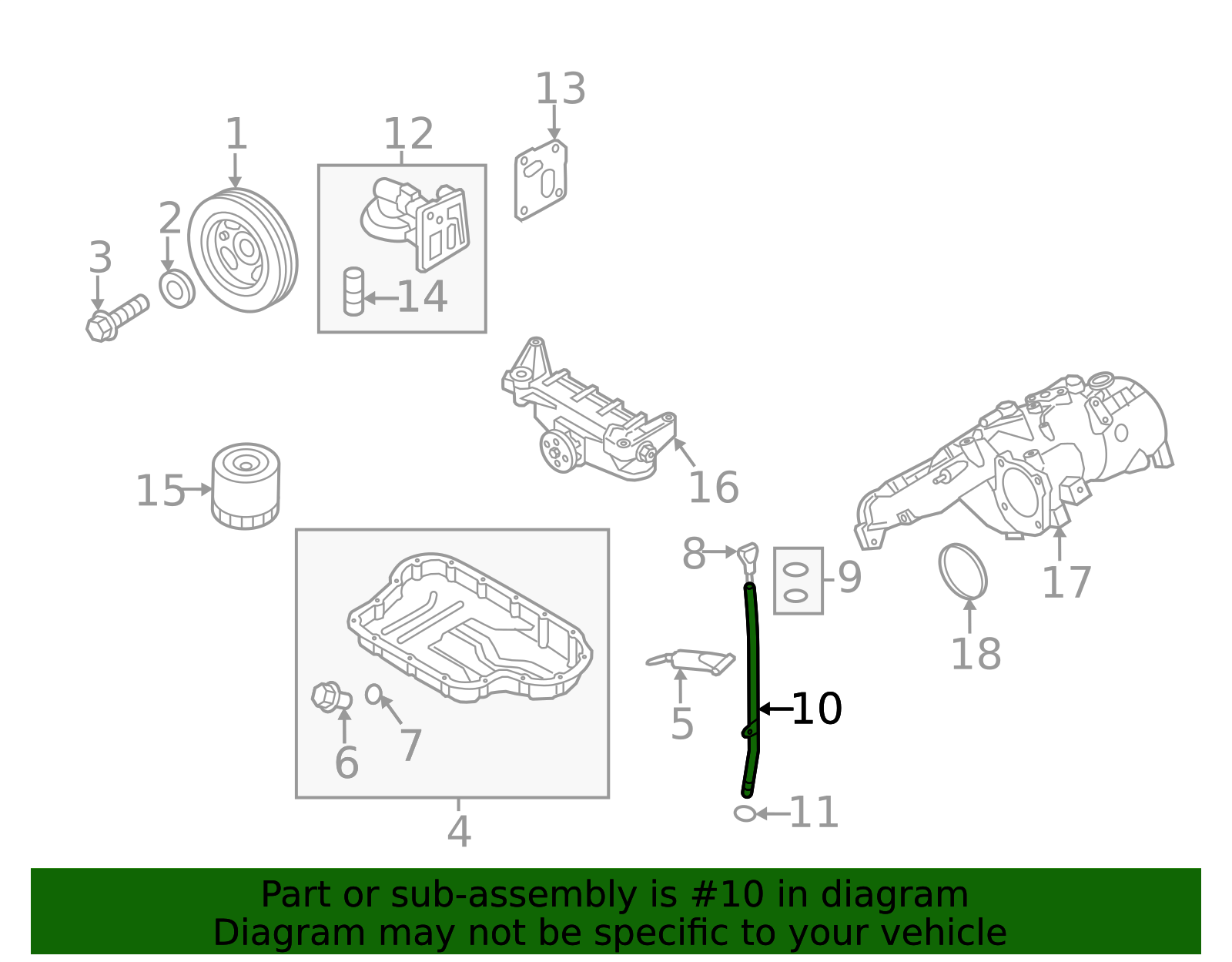 26612-2C000 - Guide Tube - 2010-2014 Hyundai Genesis Coupe | Conicelli ...
