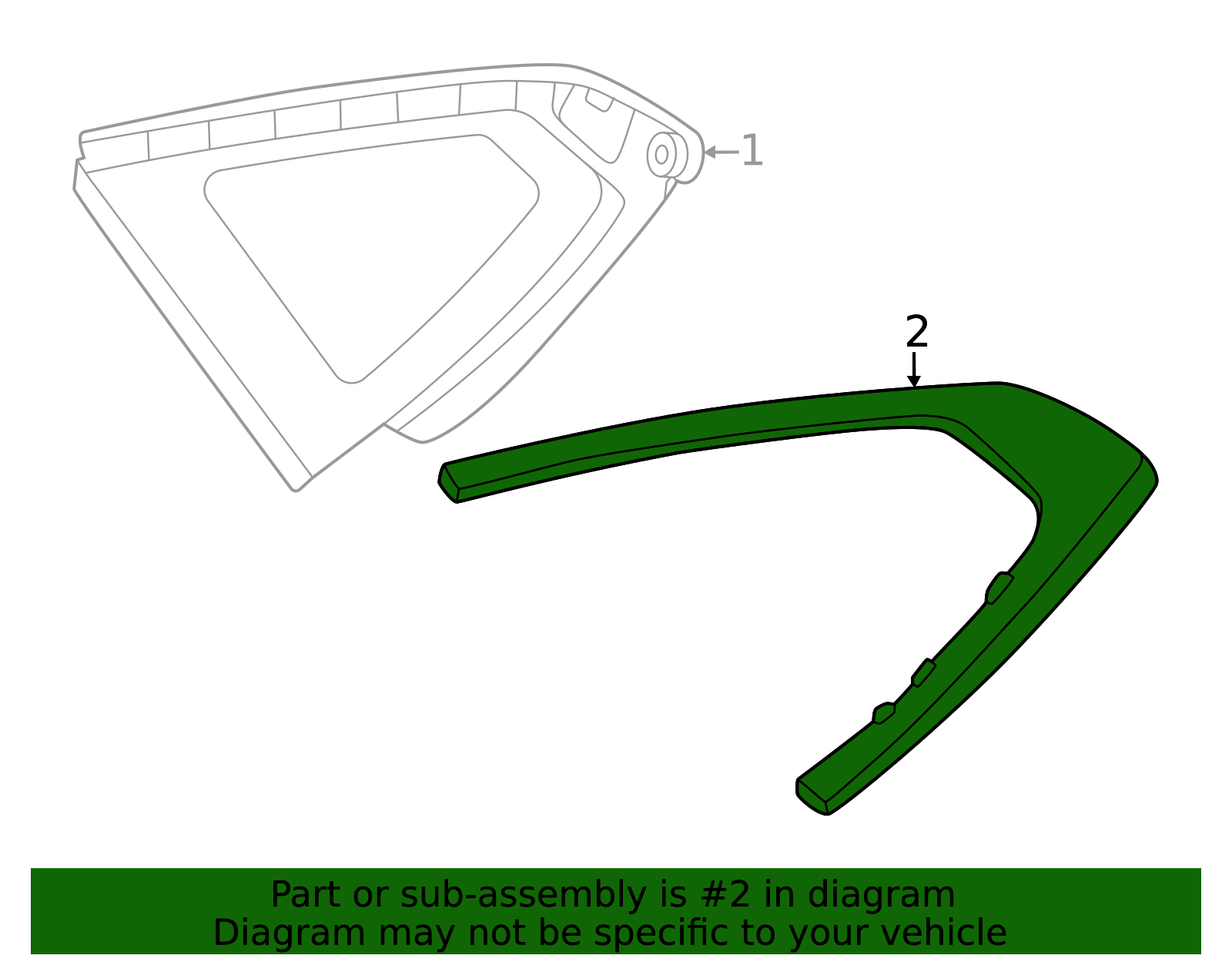 Genuine BMW 51-37-5-B51-C49 | Finisher Side Window Rear 513240 | FREE ...